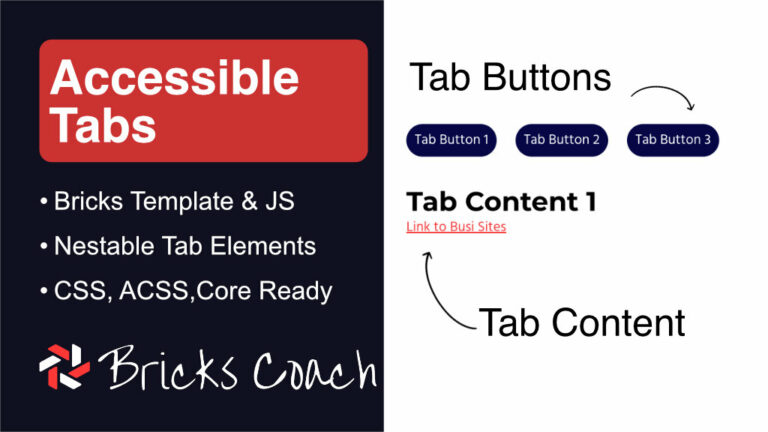 Bricks Accessible Tab Template – Bricks Coach