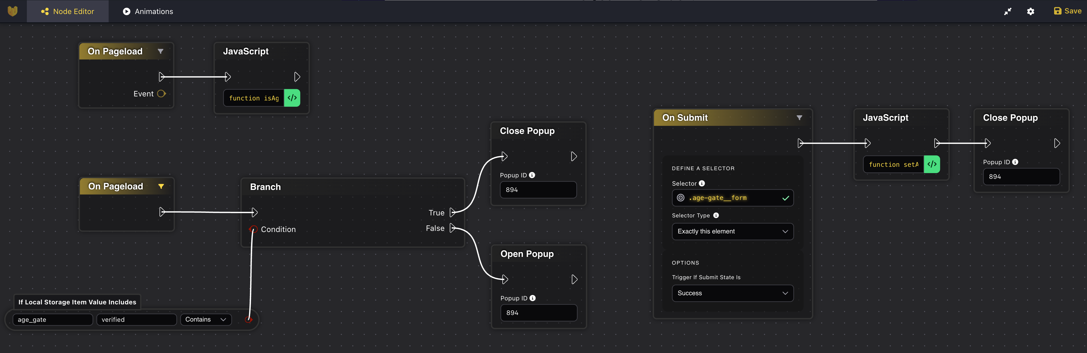 How To Create An Age Gate With The Bricks Forge Node Editor – Bricks Coach