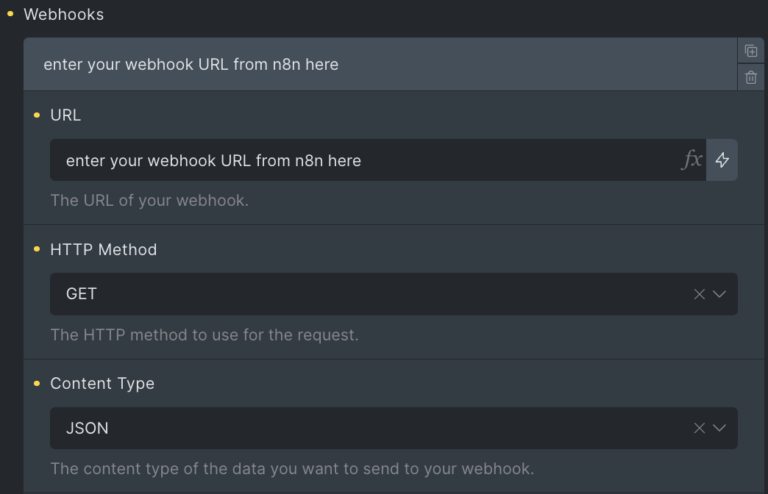 How To Send A Webhook To N8n With Header Authentication With Bricks 0534